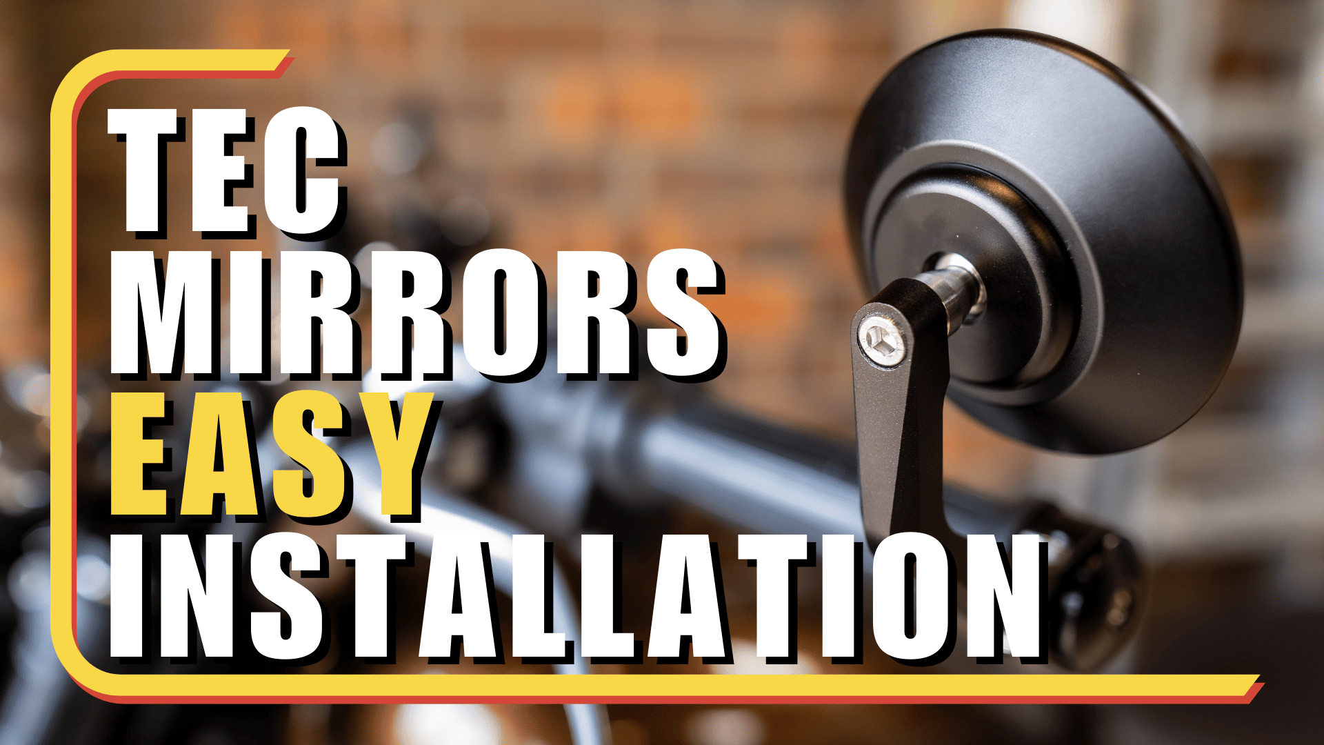 TEC Bike Parts Bar End Mirrors on a Meteor 350 – Biker Torque